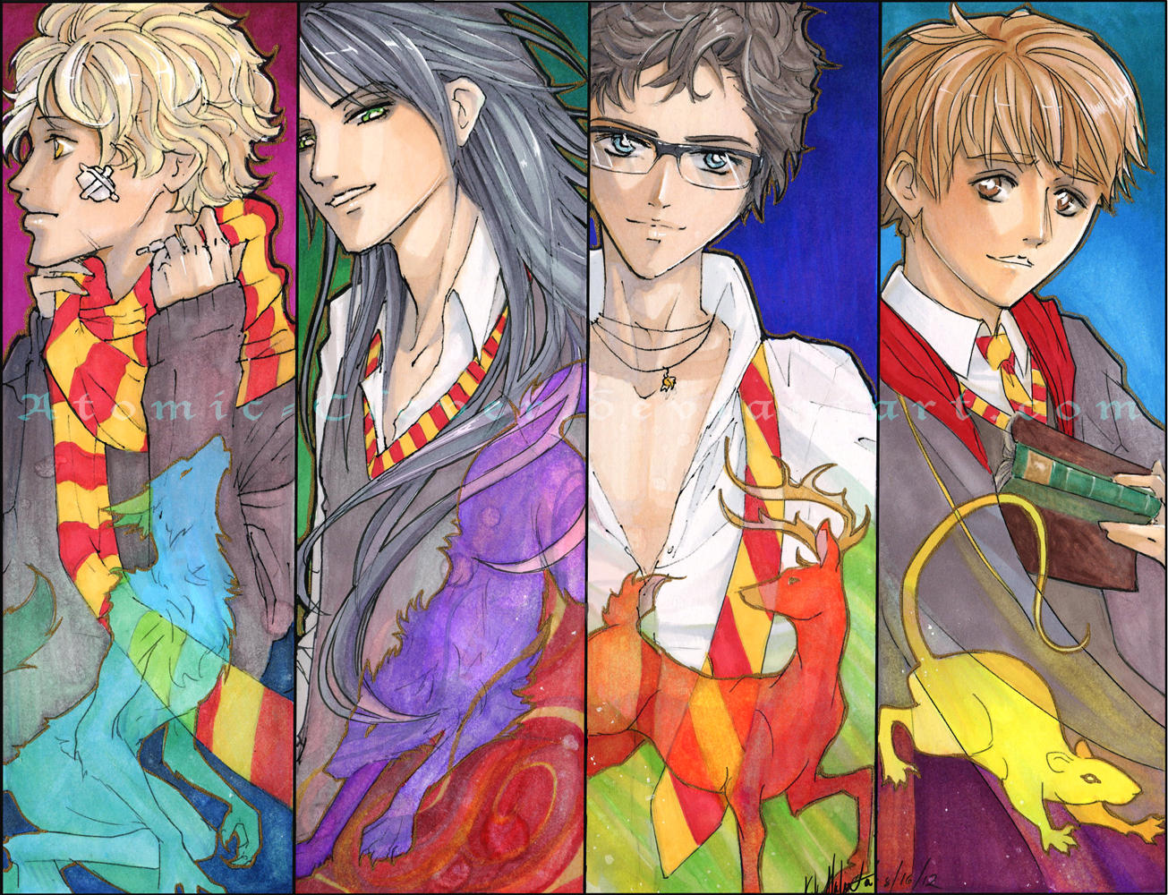 HP: Marauders Four by Atomic-Clover on DeviantArt