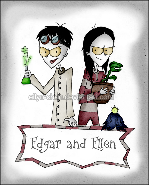 Edgar and Ellen color by Eilyn-Chan on DeviantArt