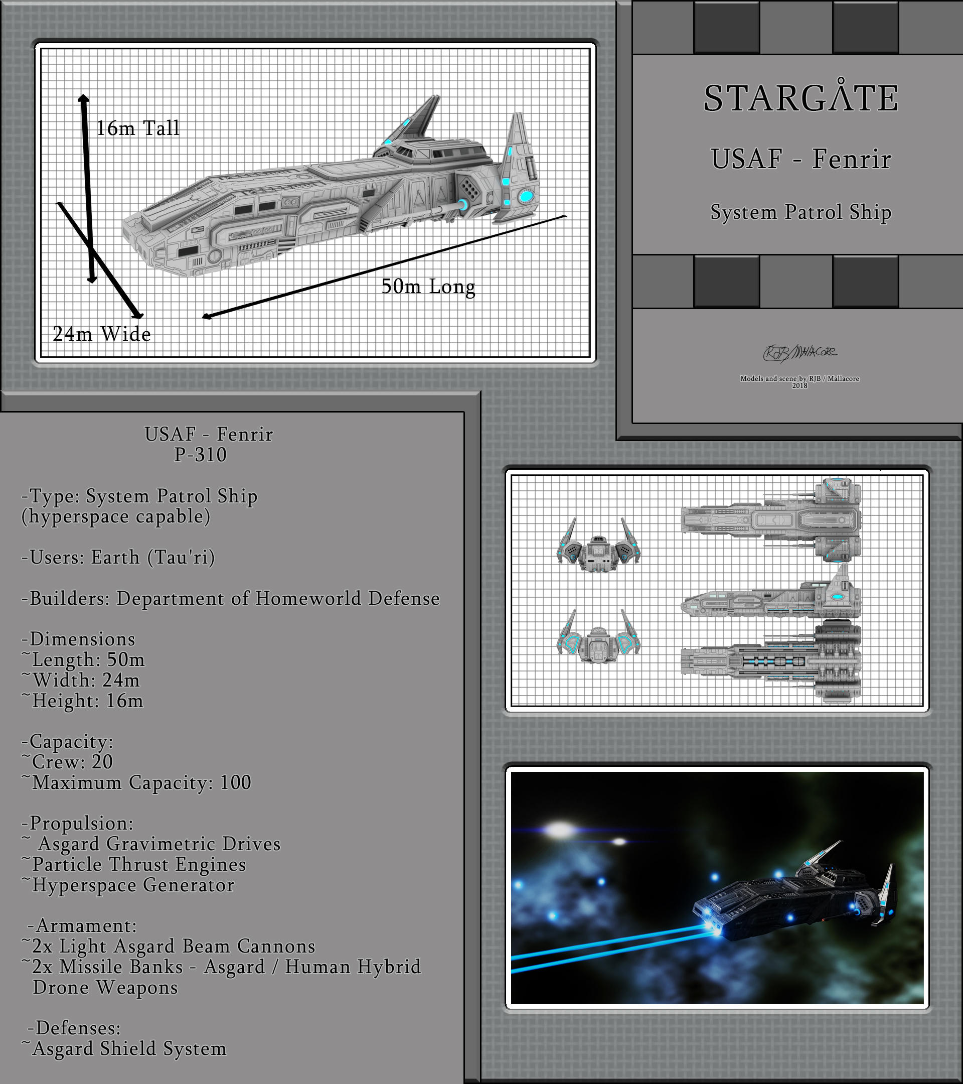StarGate - USAF Fenrir Info Sheet by Mallacore on DeviantArt
