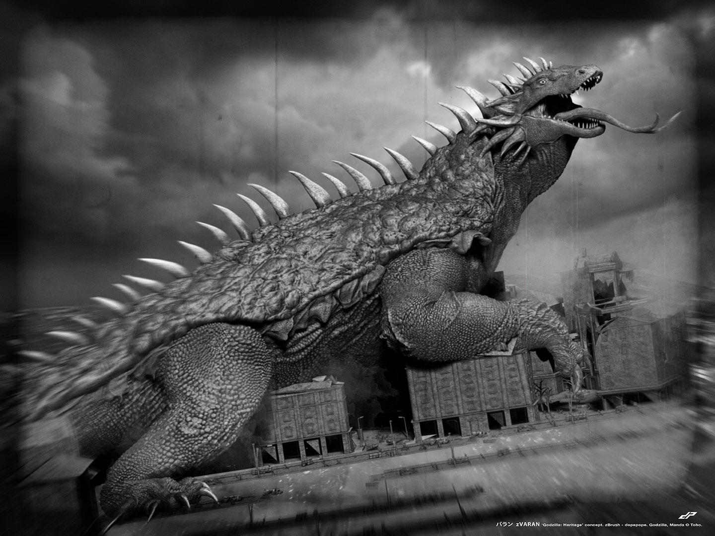 zVARAN vintage - Godzilla: Heritage concept by dopepope on DeviantArt