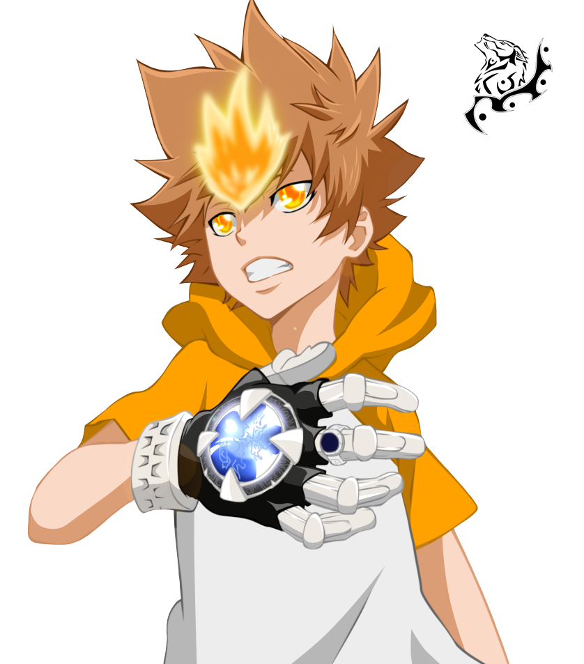 Render Tsuna-Parrain by RenderLand on DeviantArt