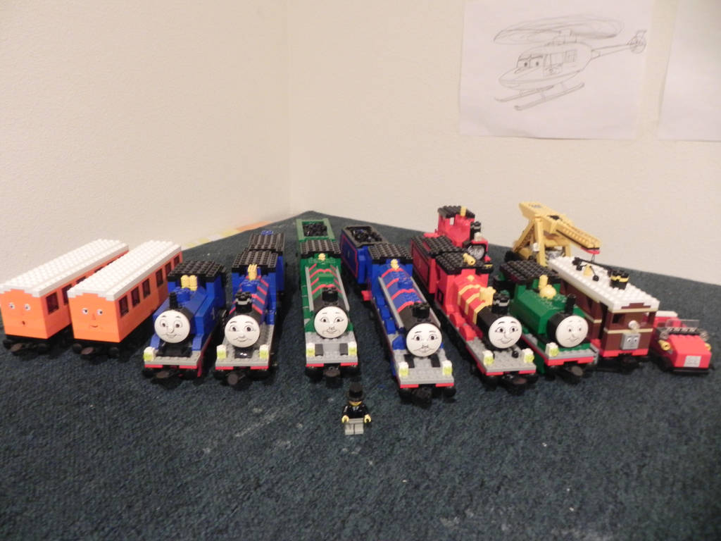 Completed LEGO Thomas and Friends Characters by TurboJUS on DeviantArt