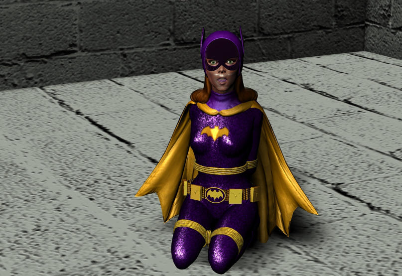Batgirl Defeated by Chaosjohn on DeviantArt