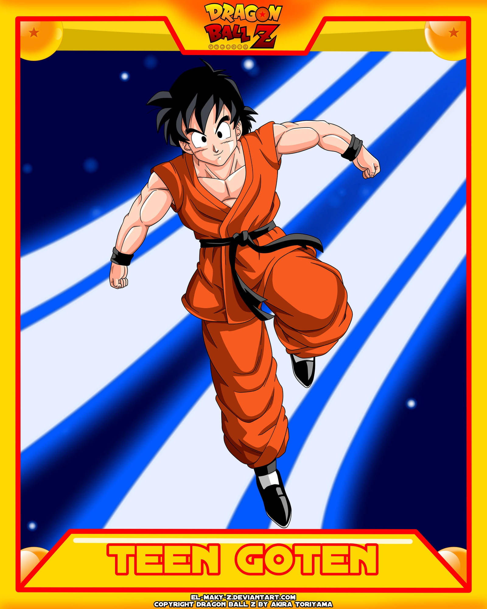 DBZ-Teen Goten by el-maky-z on DeviantArt
