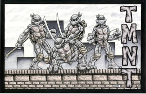 TMNT 2003 - 1984 Mirage Comics Style Fan Poster #1 by RaidenRaider on ...