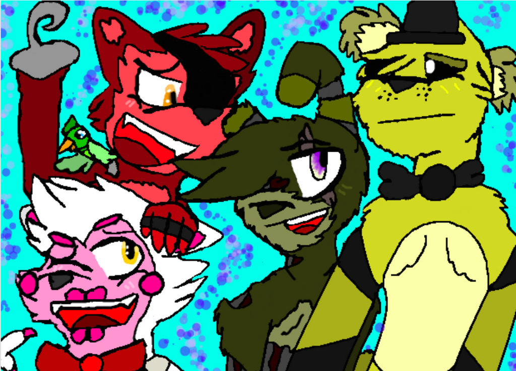 My Top Favorite Fnaf Characters By Megathunderman On Deviantart