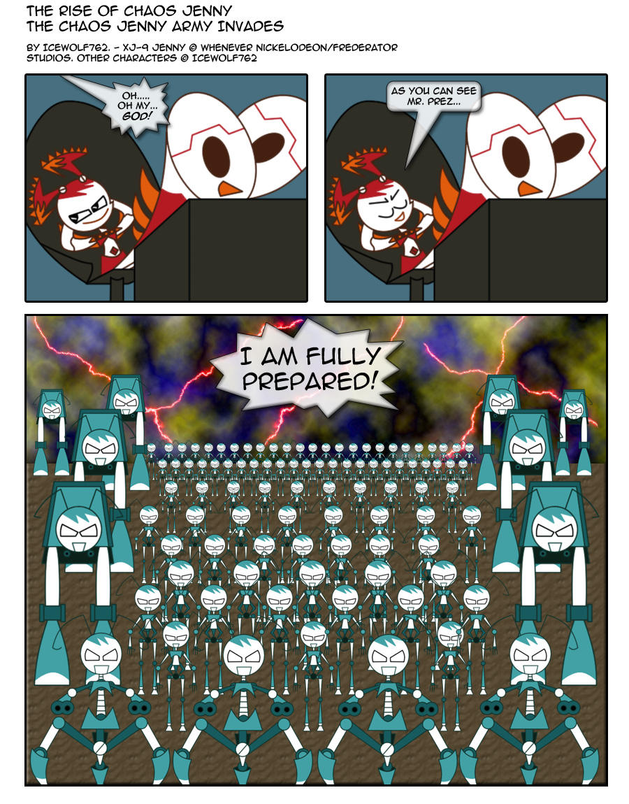 The Chaos Jenny Army Invades by IceWolf762 on DeviantArt