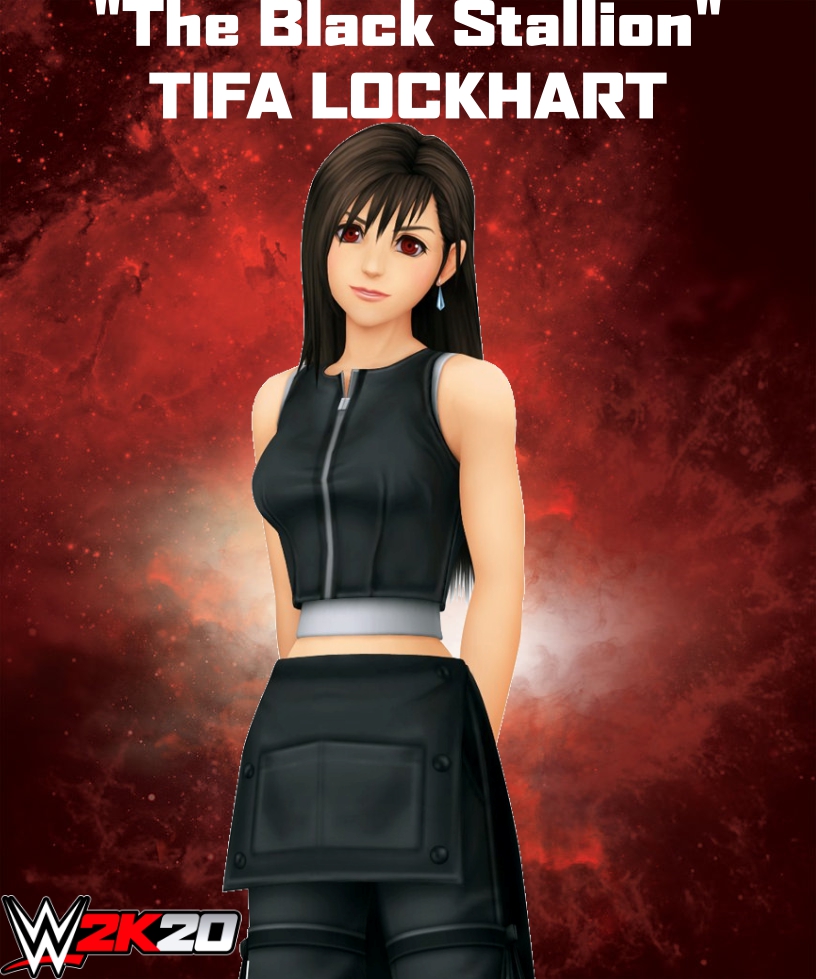 WWE 2K20 Tifa Lockhart Render by yoink17 on DeviantArt