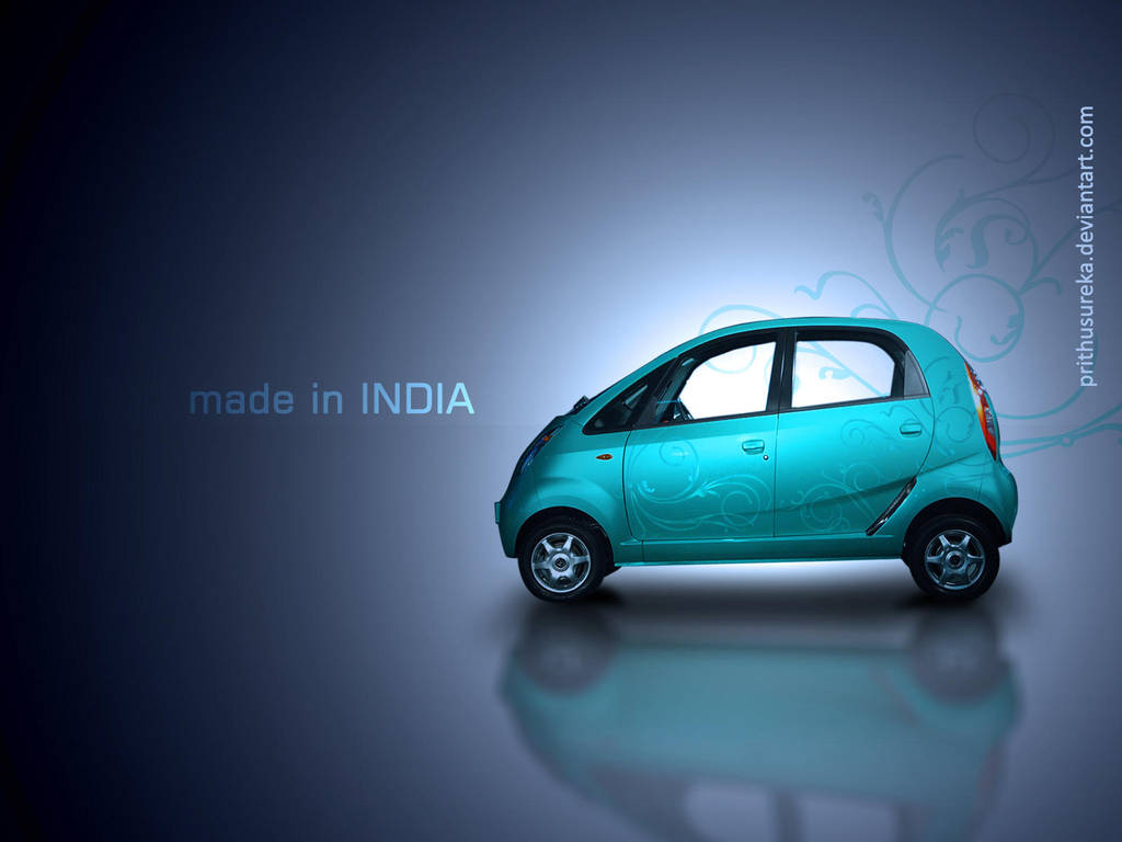 tata nano blue by prithusureka on DeviantArt