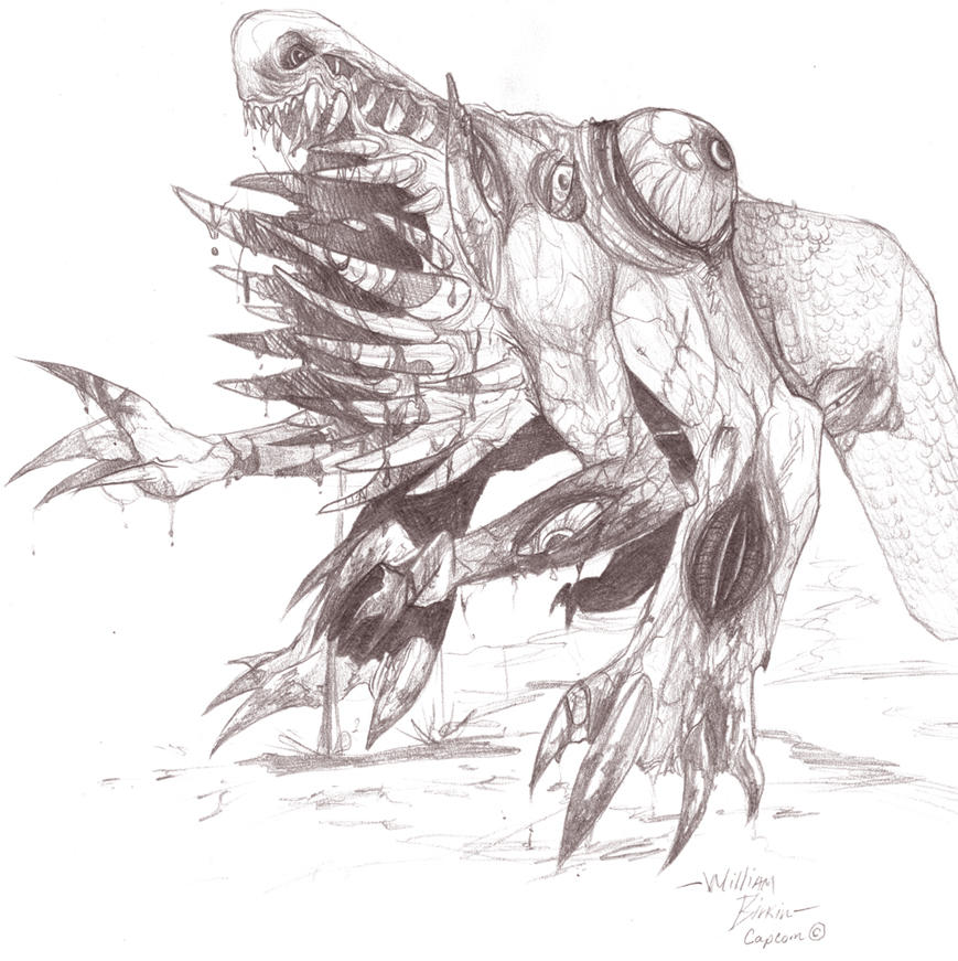 William Birkin Phase by CosmicVirus on DeviantArt