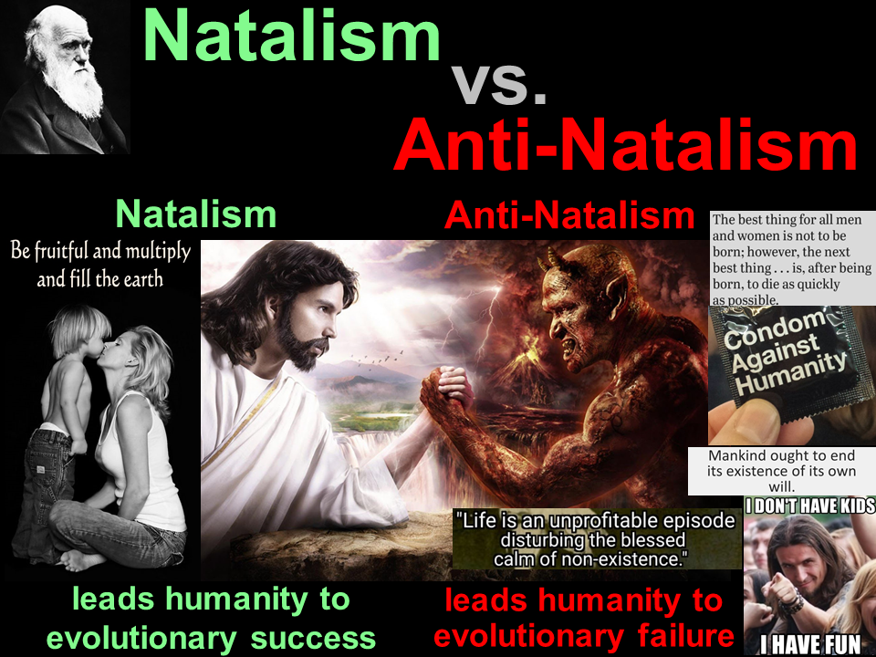 Antinatalism vs natalism : evolutionary success by antinatalism-me-not ...