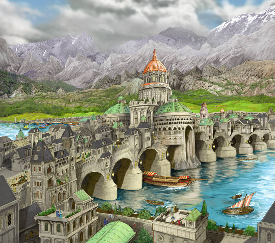 Osgiliath by AbePapakhian on DeviantArt