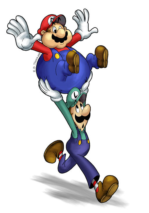 Mario's Inflation Fetish by thweatted on DeviantArt