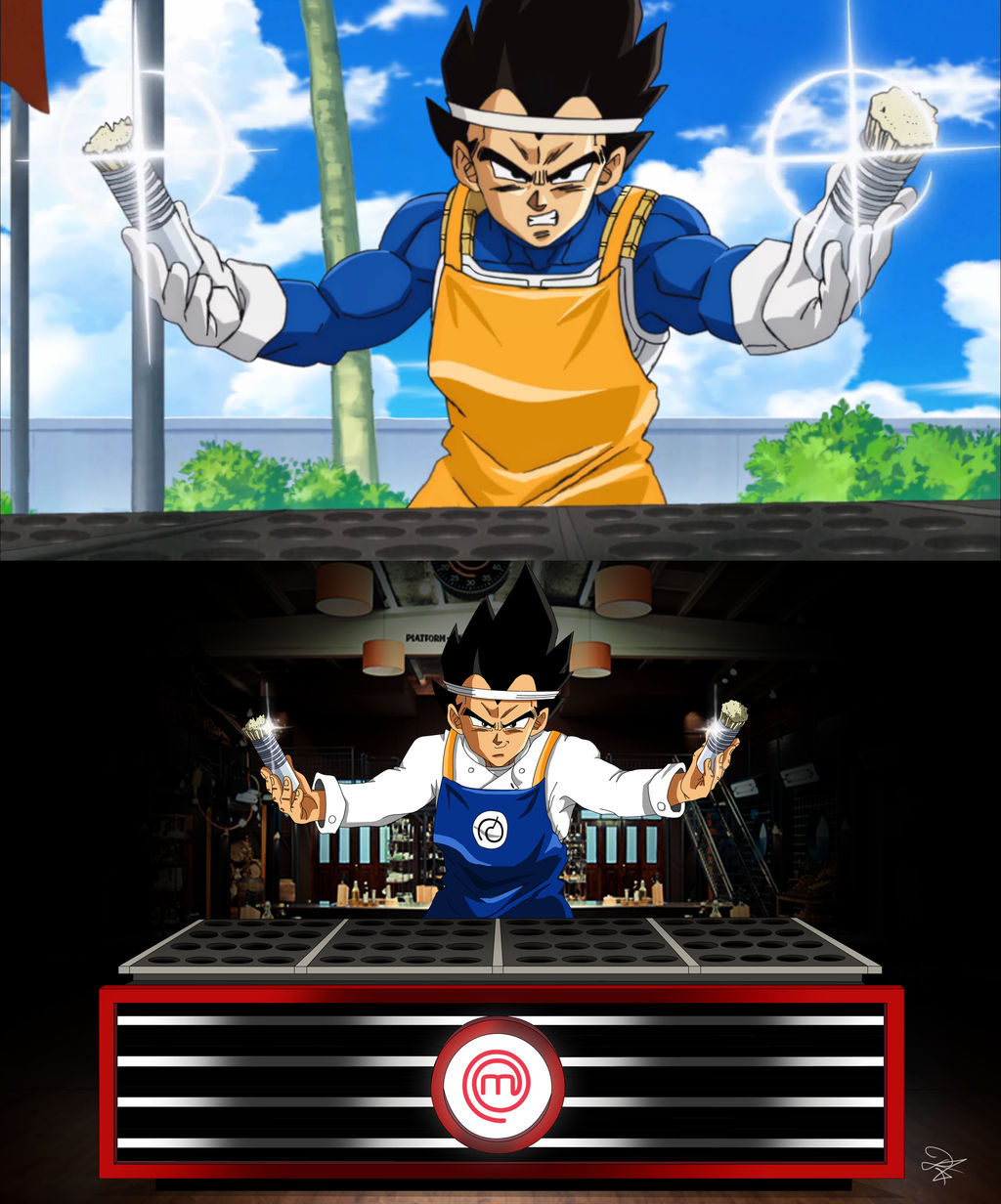 Shot of the Week #2 - Ep. 6: Masterchef Vegeta by DFJonesArt on DeviantArt