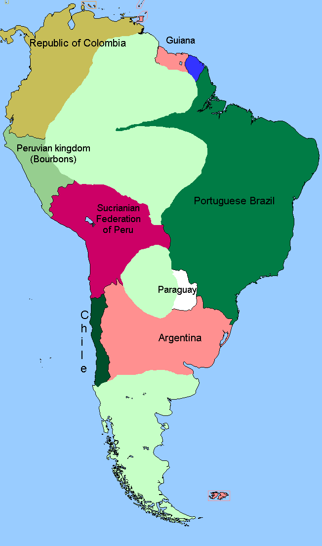 South America in 1823 by vladyslav-ai on DeviantArt
