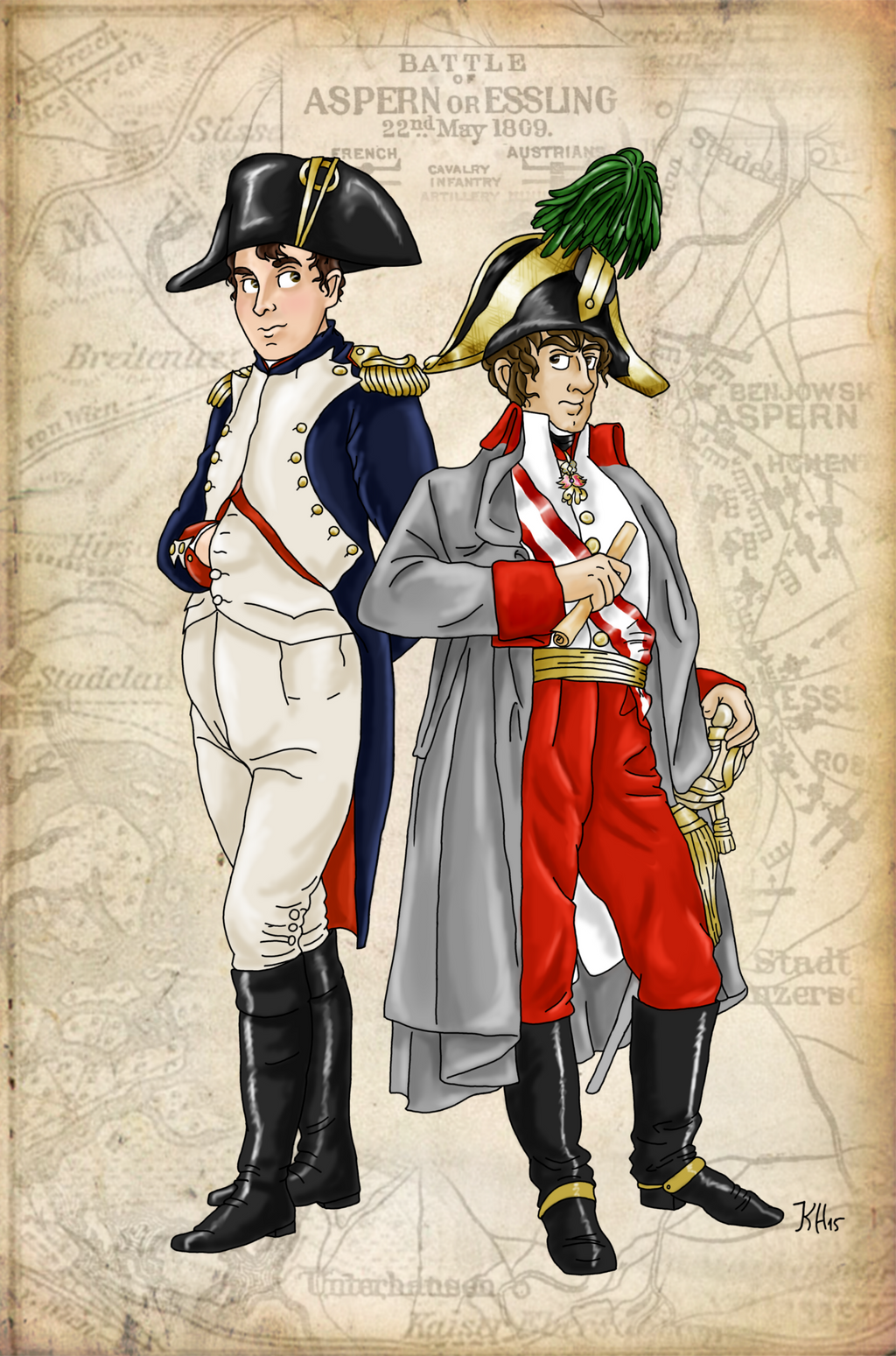 Napoleon and the Archduke by Pelycosaur24 on DeviantArt