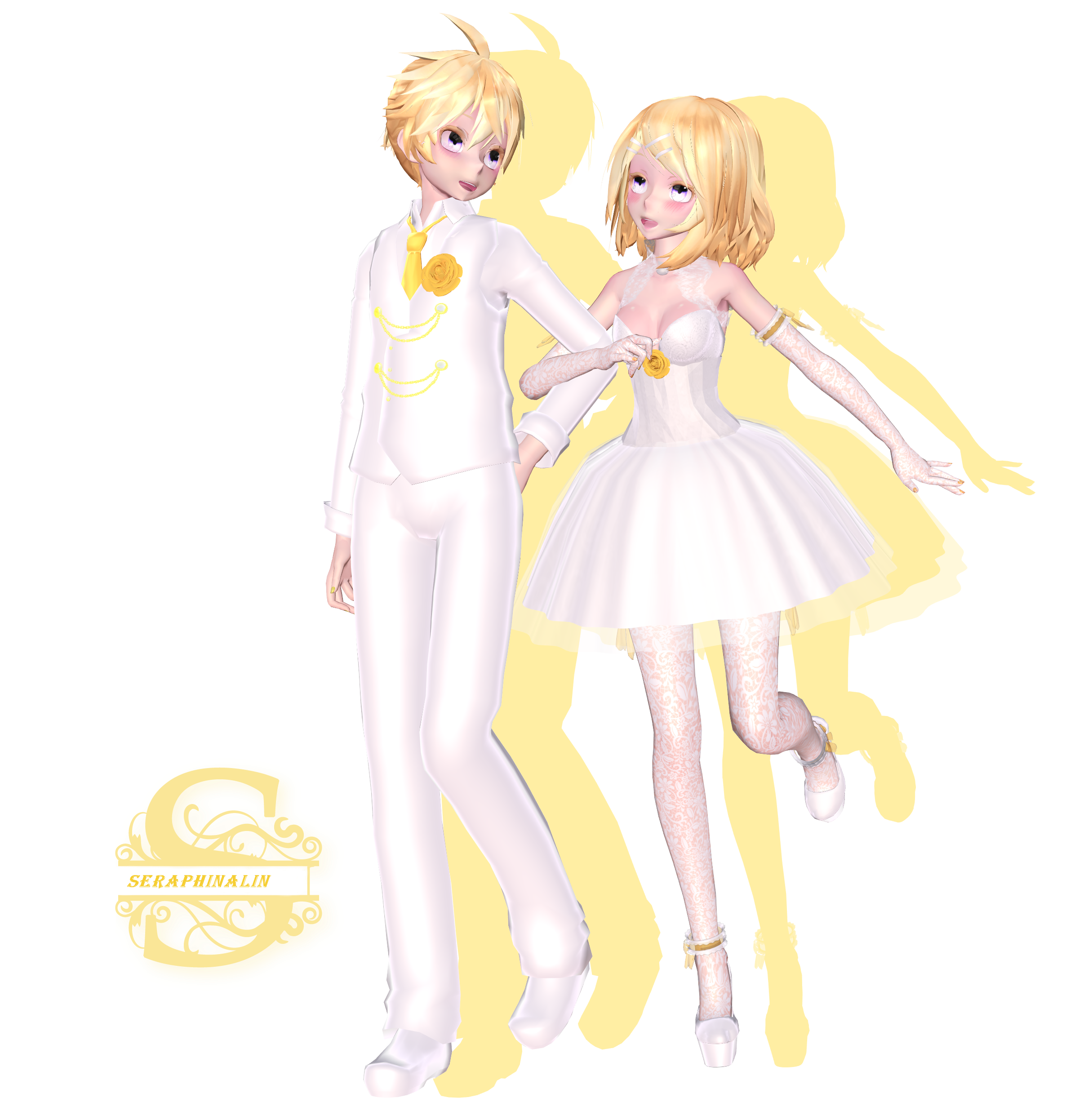 Kagamine Rin And Len Mmd Models Favourites By Torii115 On Deviantart