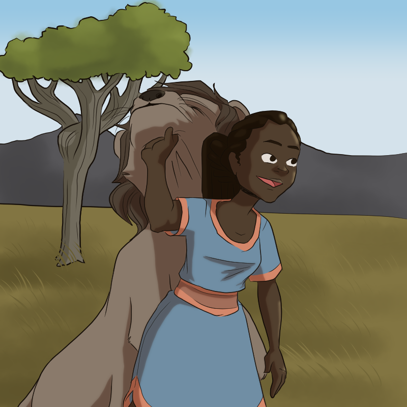Samson and Delilah by curiousdoodler on DeviantArt