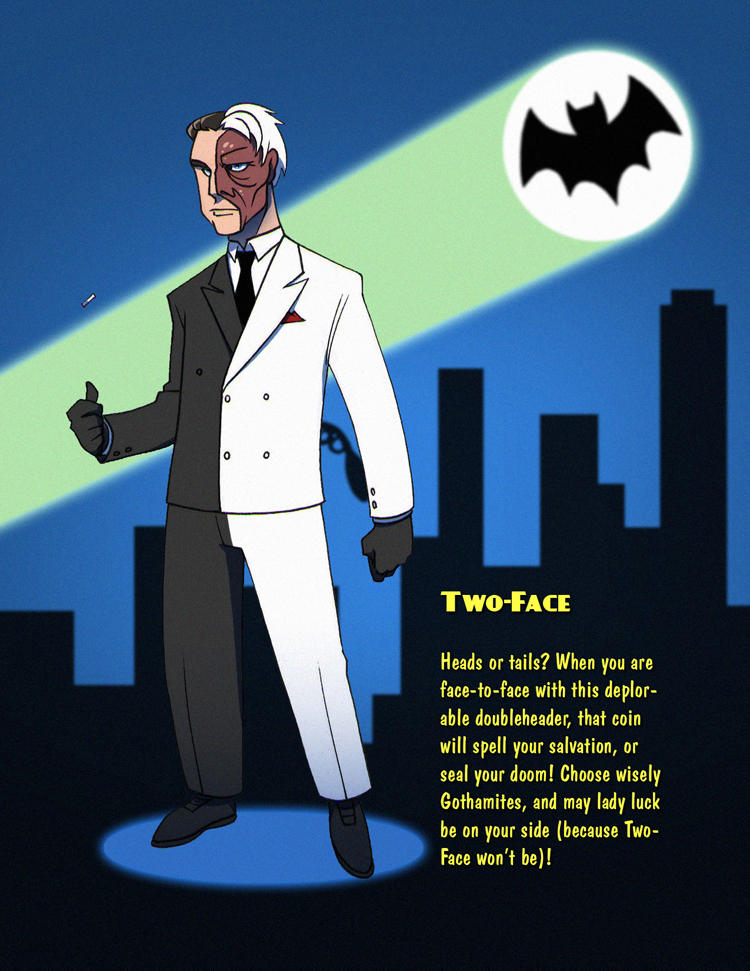 Batman 1966 - Two-Face by SeriojaInc on DeviantArt