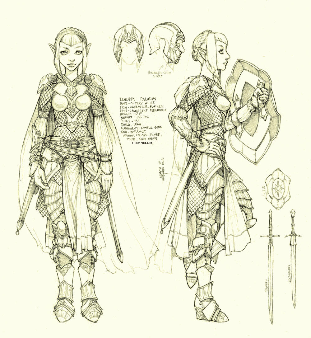 Half-Elf Bard Character Sheet by ghostfire on DeviantArt