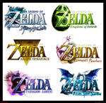 Zelda Logo Compilation III by AzureParagon on DeviantArt