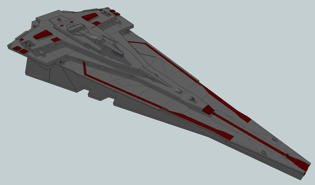 Nebula Class Star Destroyer v2 by quacky112 on DeviantArt