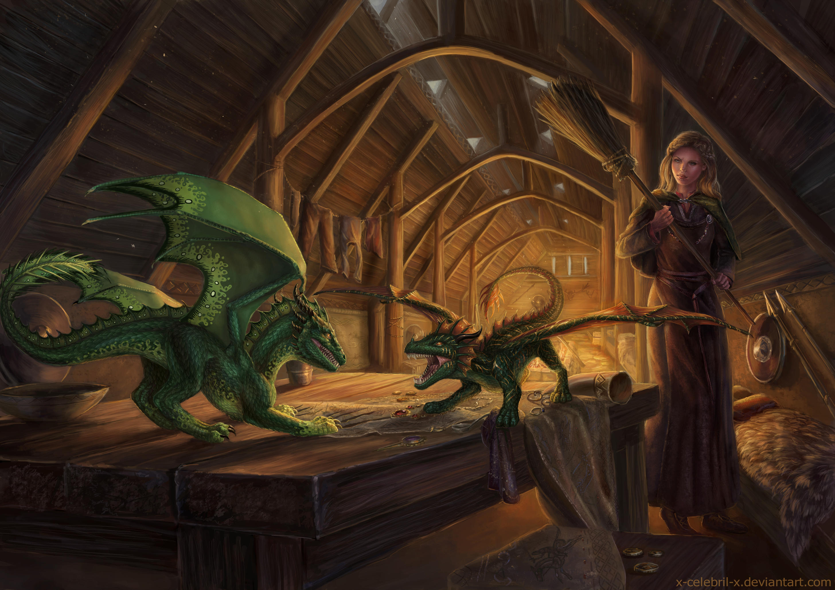 Dragon Hatchlings Commission by x-Celebril-x on DeviantArt