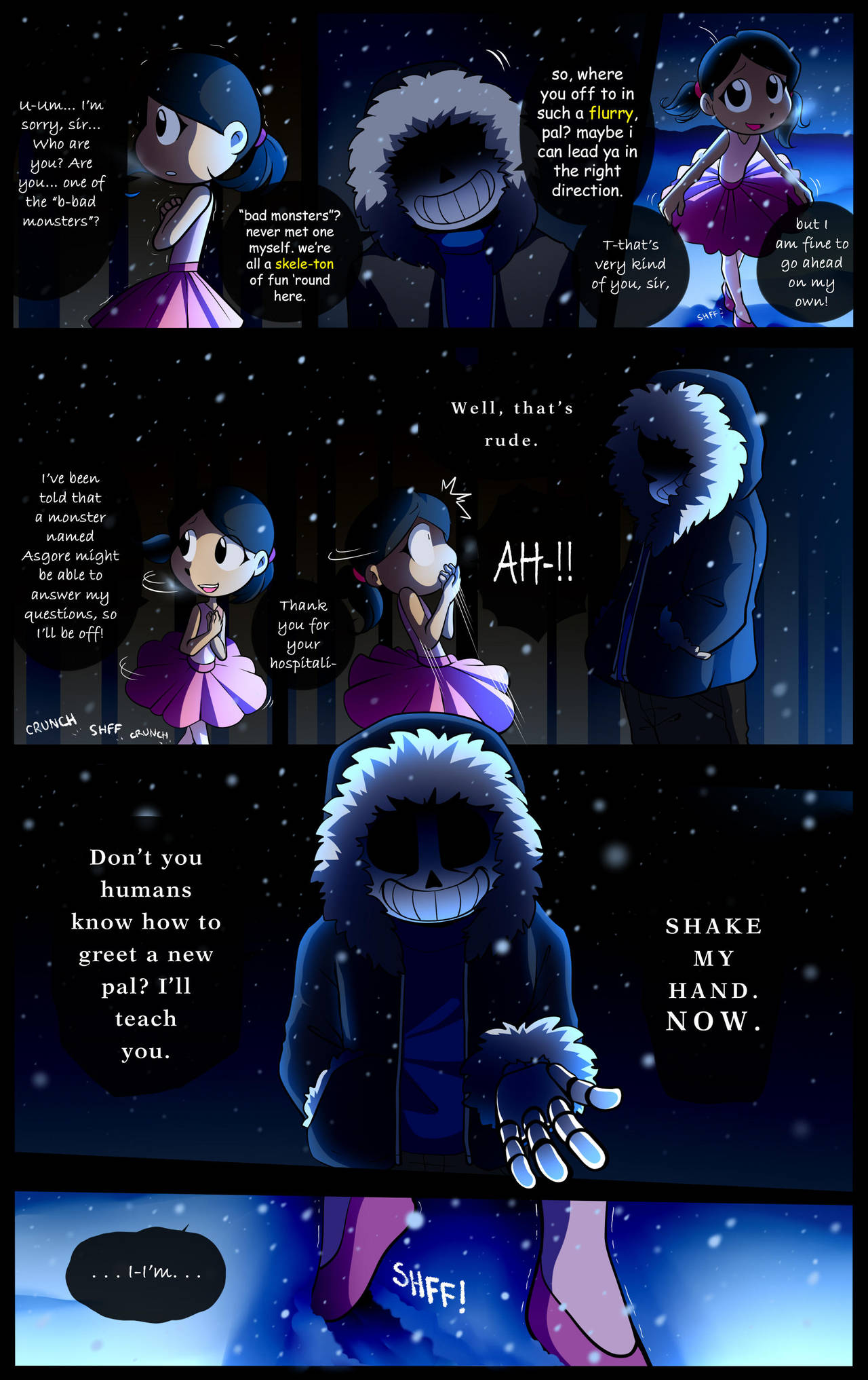Reminiscence: Undertale Fan Comic Pg. 38 by Smudgeandfrank on DeviantArt