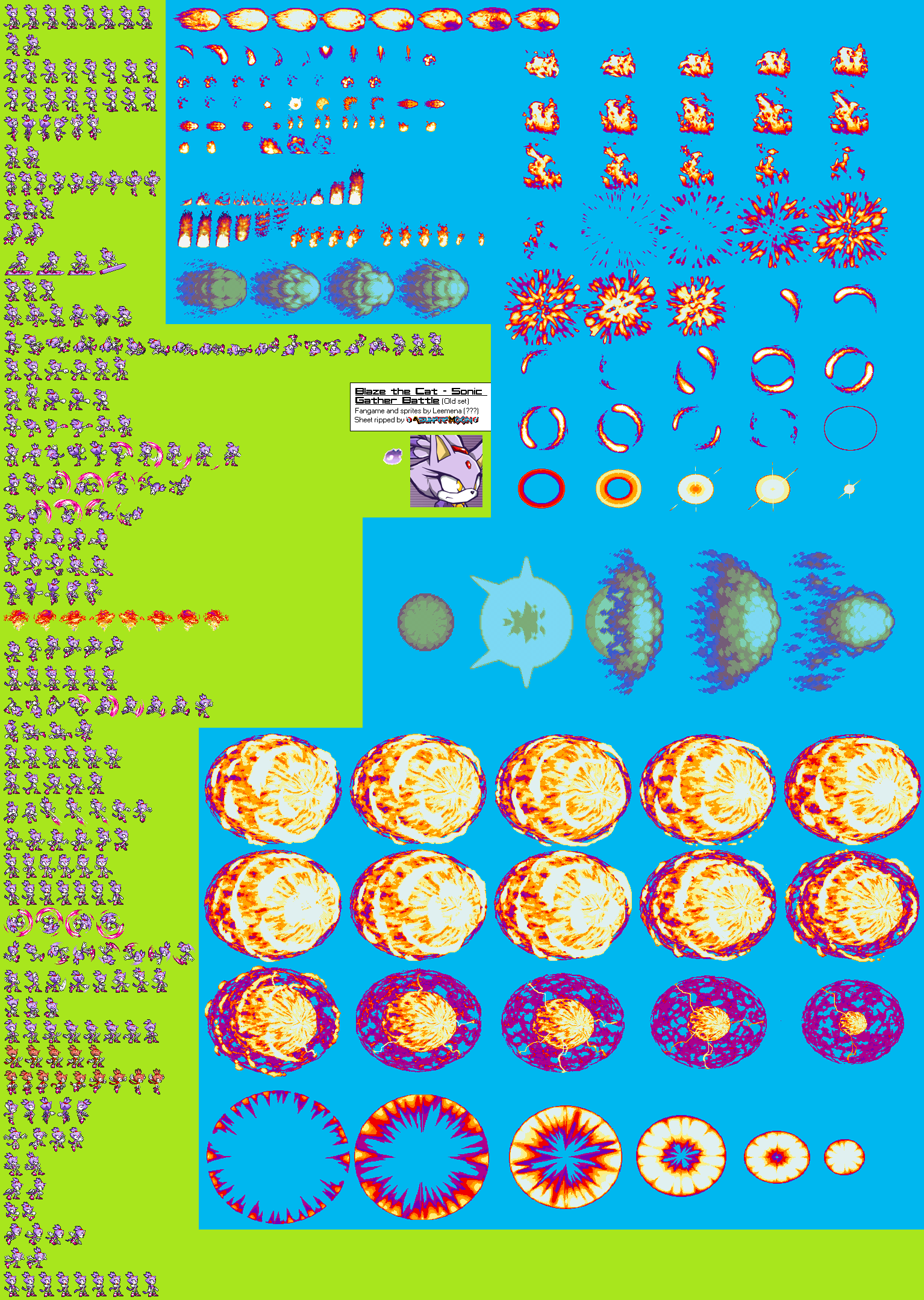 Blaze The Cat Sprites Lasopasale