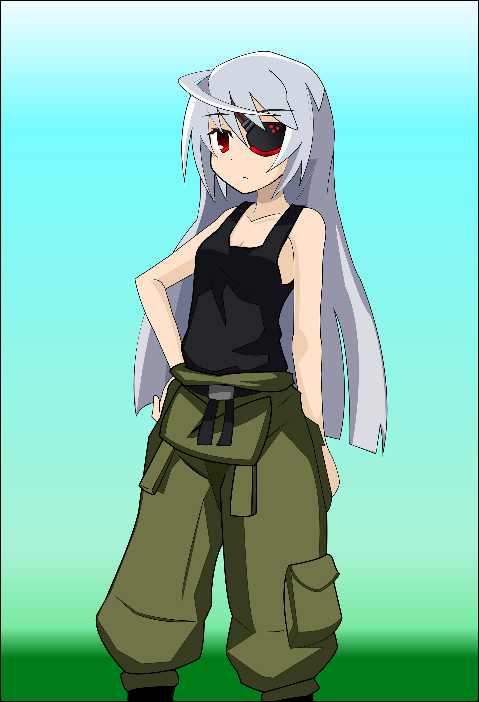 Infinite Stratos Laura Chibi