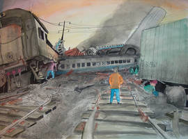 Runaway train set by Dougen on DeviantArt