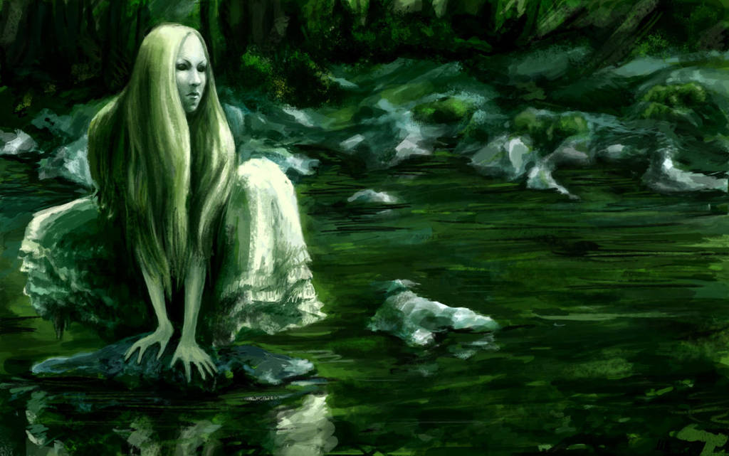 The Swamp Lady On A Stroll By Babushkayaga On Deviantart