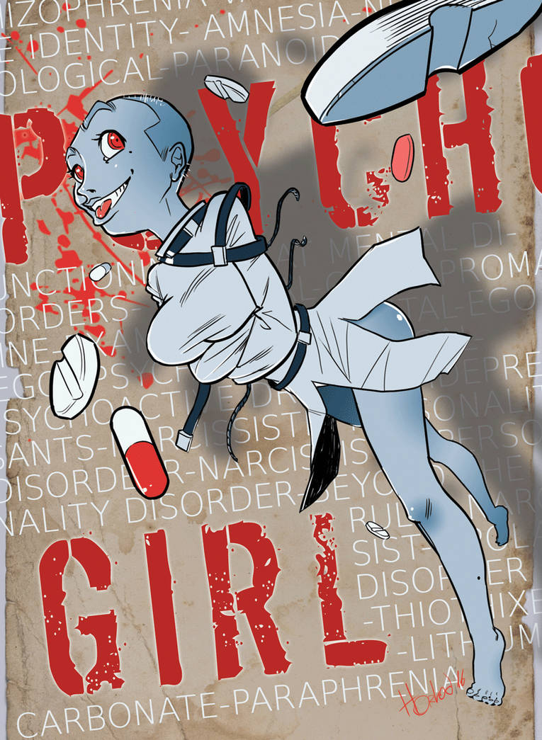 Psycho Girl By Horlod On Deviantart