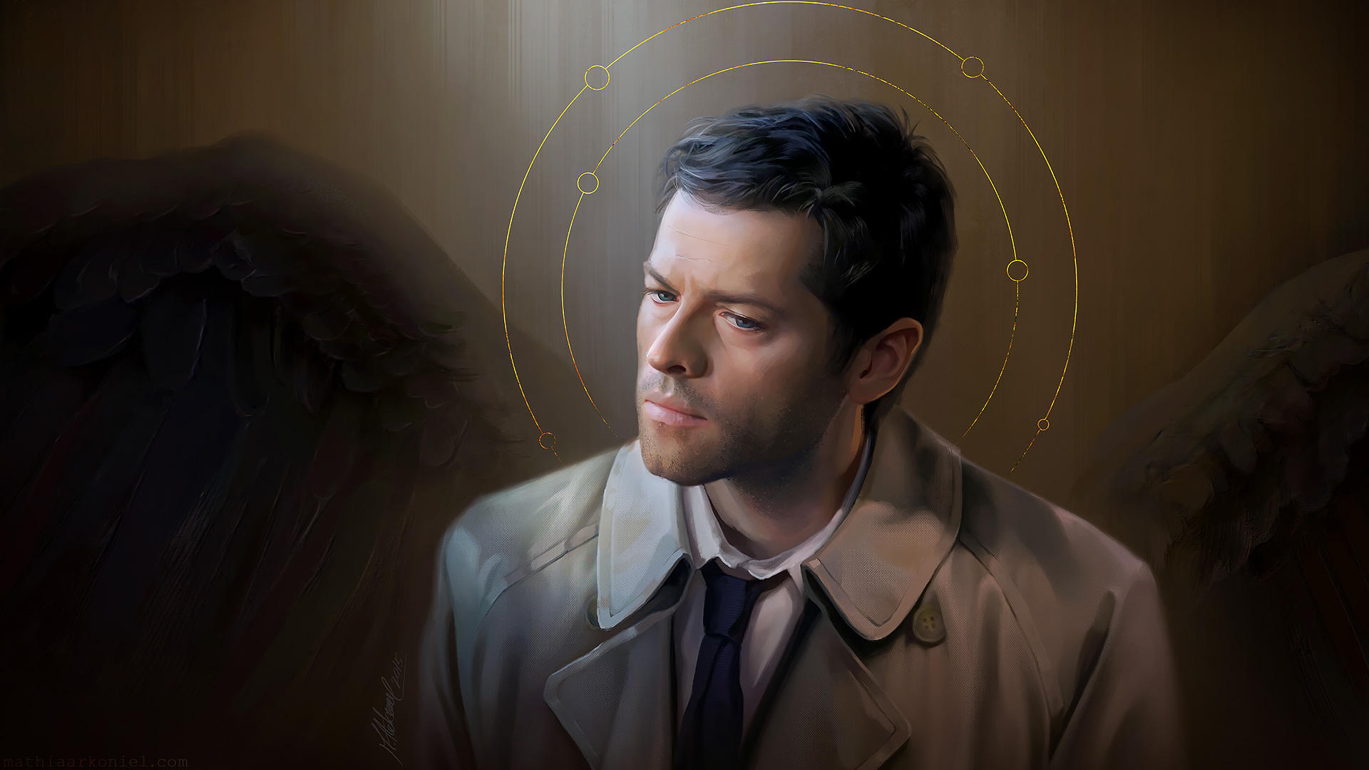 supernatural: Castiel by MathiaArkoniel on DeviantArt