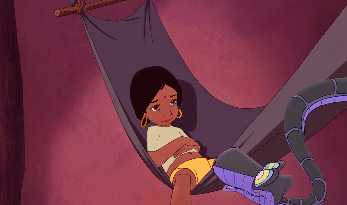Kaa Puts Shanti To Sleep By Swedishhero94 On Deviantart