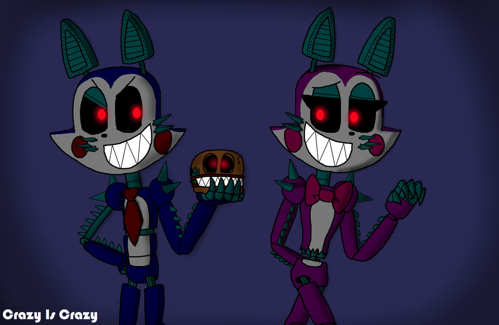 Monster Cindy and Monster Candy - FNAC 3 by MarkRoosien on DeviantArt