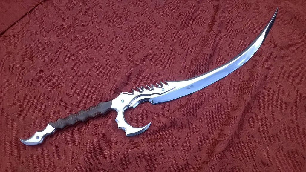 fantasy scimitar with cocobolo by Licataknives on DeviantArt
