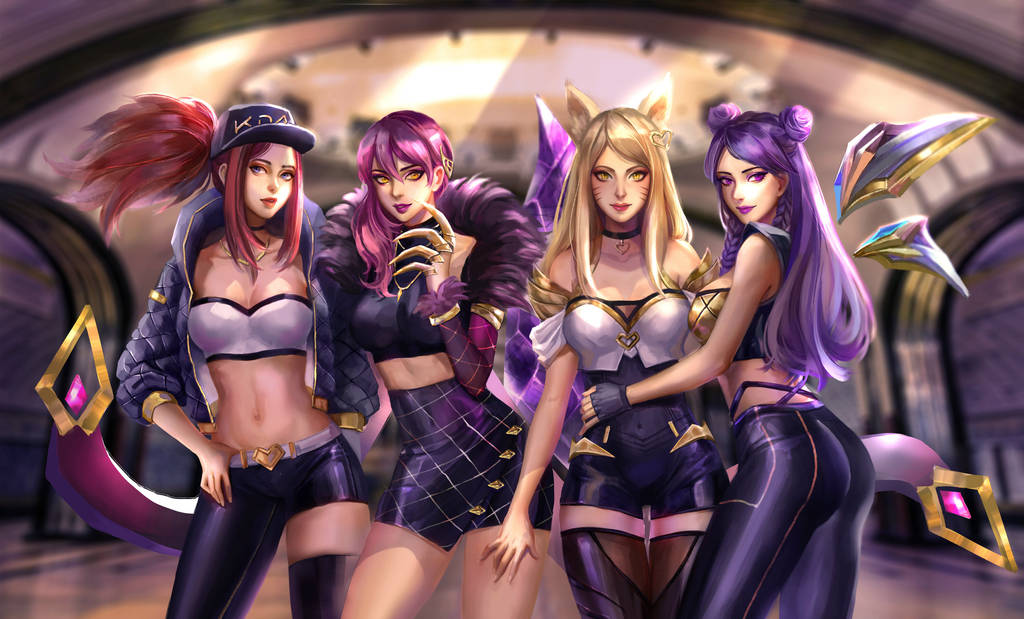 KDA Fanart by DoMyzu on DeviantArt