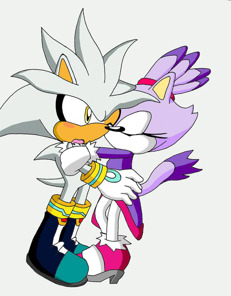 Silver And Blaze By Lolathehedgehog On Deviantart