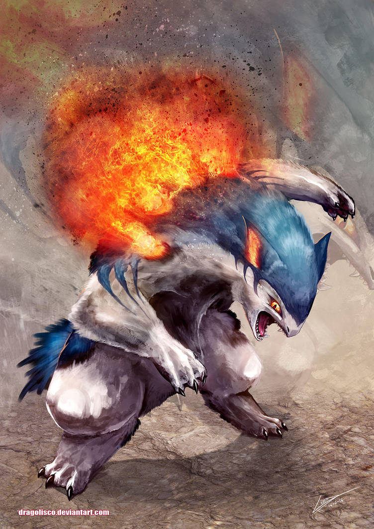 Blazing Typhlosion by Dragolisco on DeviantArt