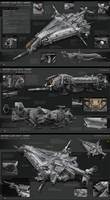 Heavy VTOL Dropship by KaranaK on DeviantArt