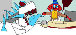 Diablosuchus Rex and Seatoxyrhia Rex by RazorsharkZeromax500 on DeviantArt