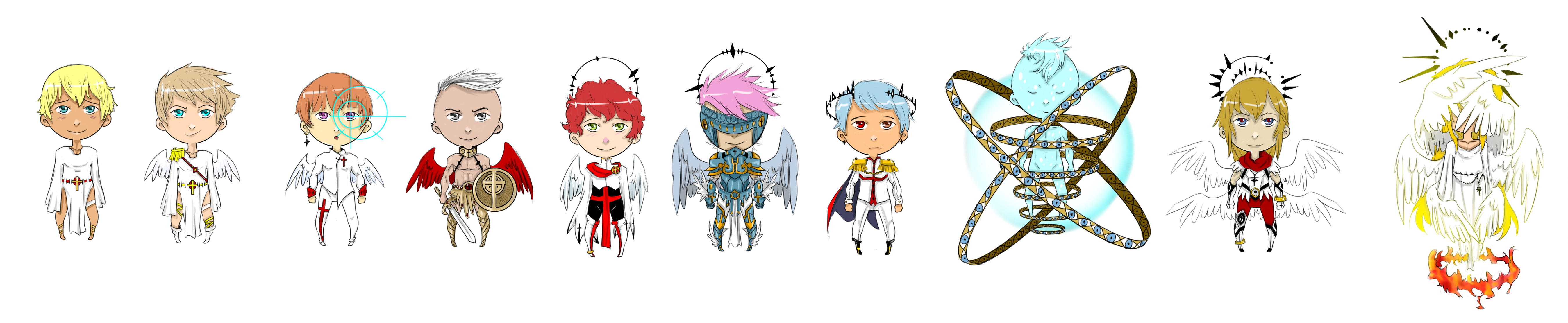 Angelic Hierarchy by LRFL on DeviantArt