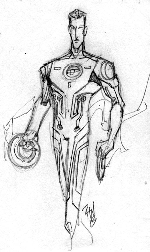Tron Uprising A5 Scratch by channandeller on DeviantArt