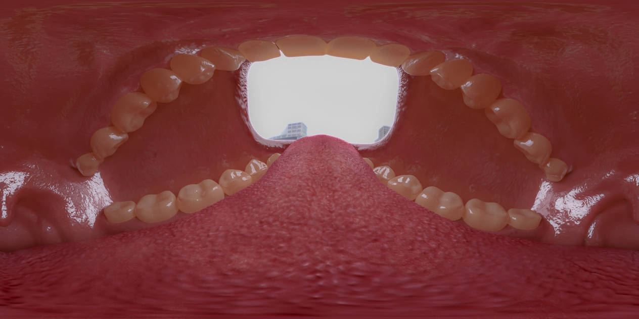 Inside Mouth Vore - 360 VR Panoramic by Flagg3D on DeviantArt