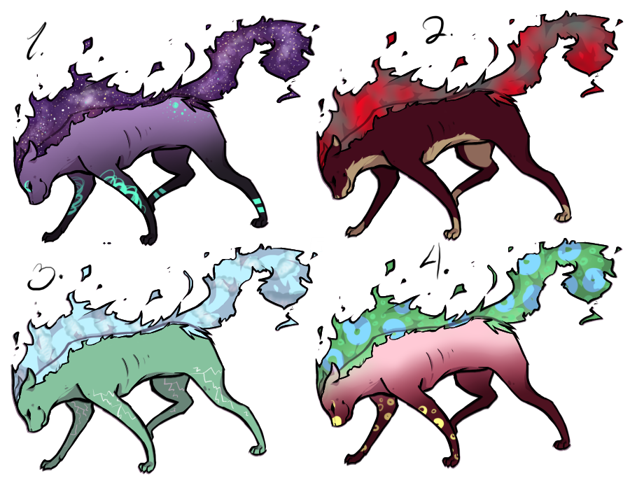 Flame Cat Adopts |OPEN| by Yumao-Adopts on DeviantArt