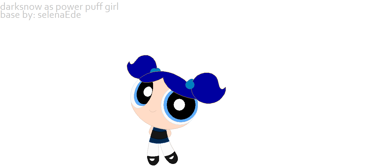 Powerpuff Girls Bubbles Base 02 by SelenaEde on DeviantArt