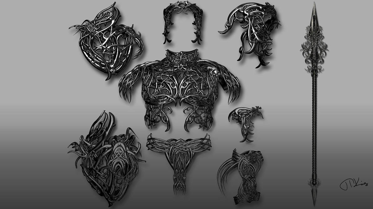 T.King Elf Armor HD textures by TKingArt on DeviantArt
