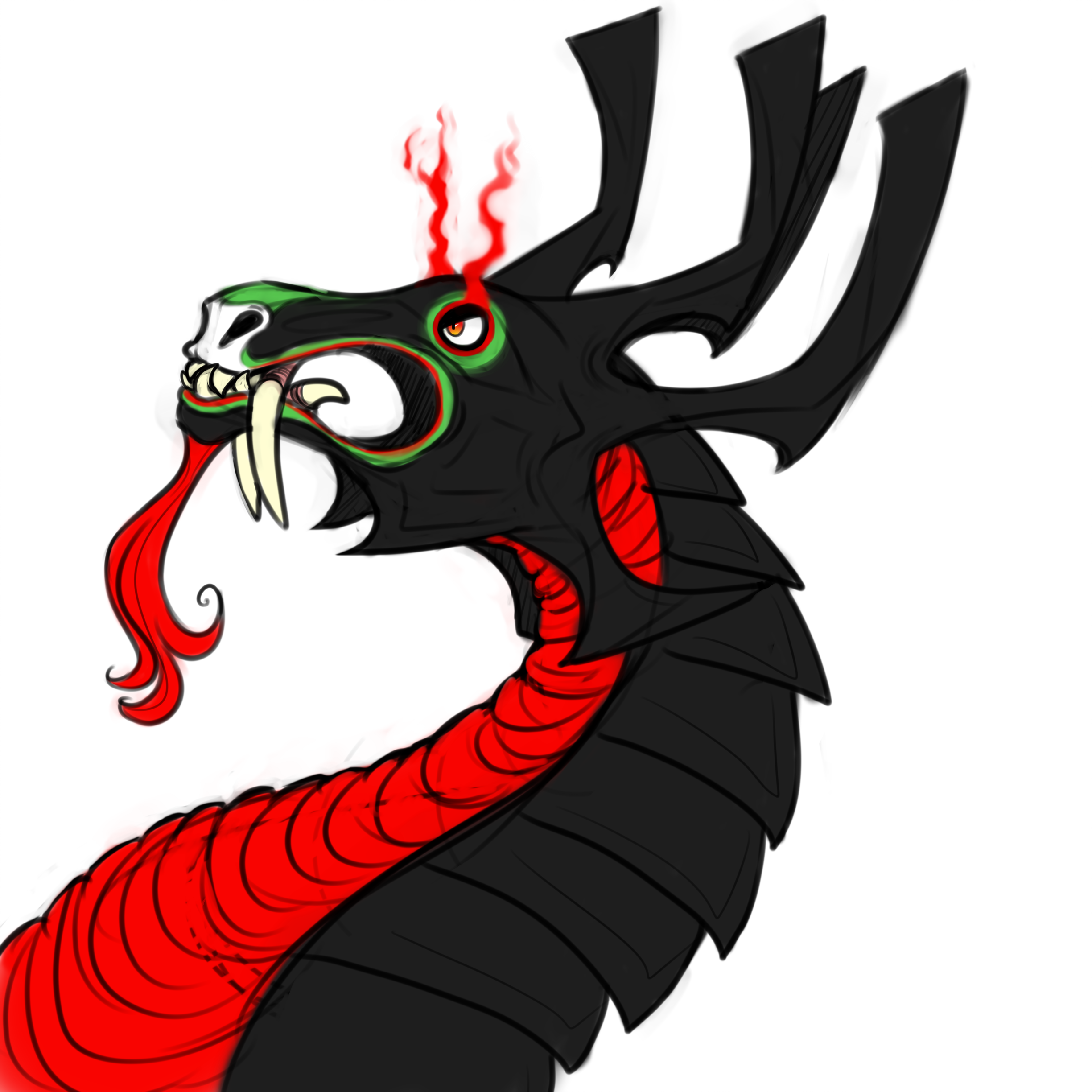 Dragon Aku by Pollech on DeviantArt