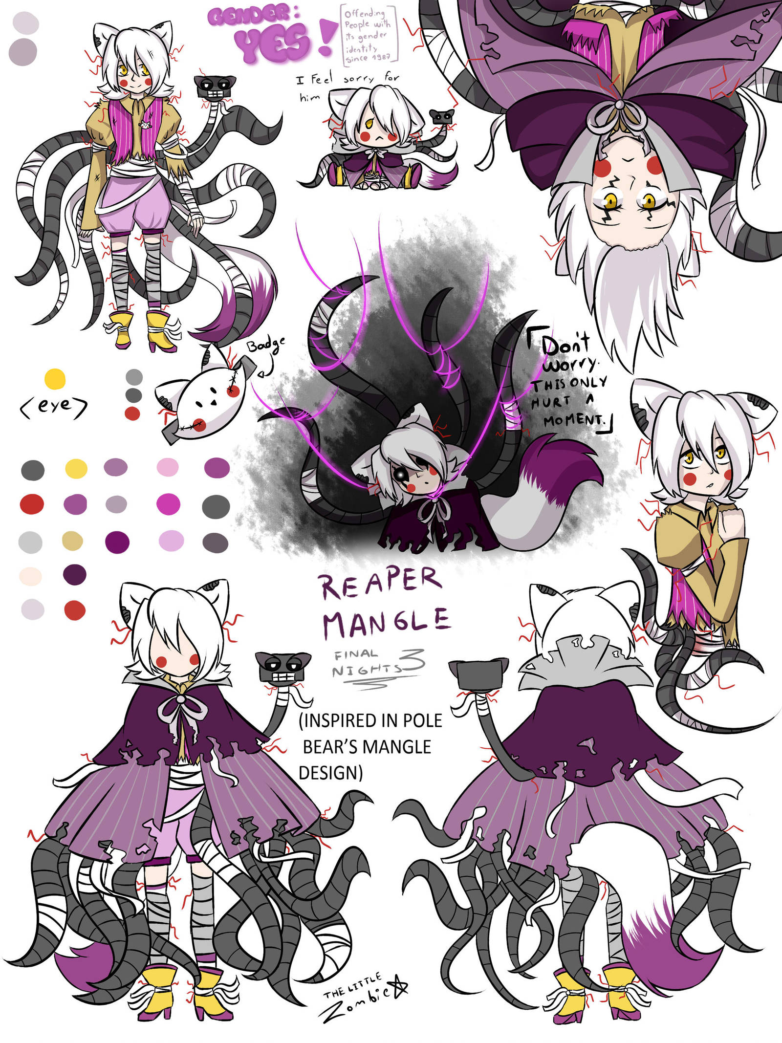 Reaper Mangle by JustALittleZombie on DeviantArt